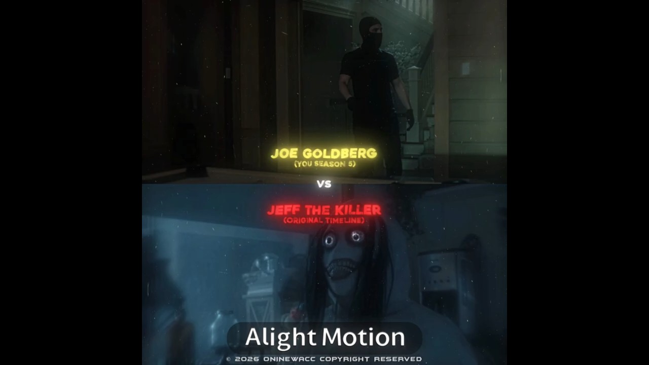 Joe Goldberg vs Jeff The Killer (Original) #edit #wis #1v1 #deathbattle #you #joegoldberg #versus