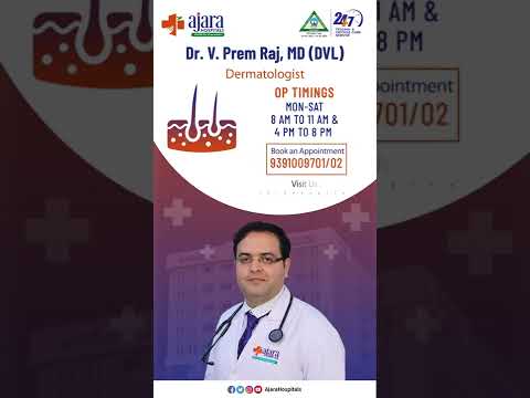 Dr V. Prem Raj MD (DVL) | #dermotologist | #ajarahospitals | #doctorsappointment | warangal #shorts