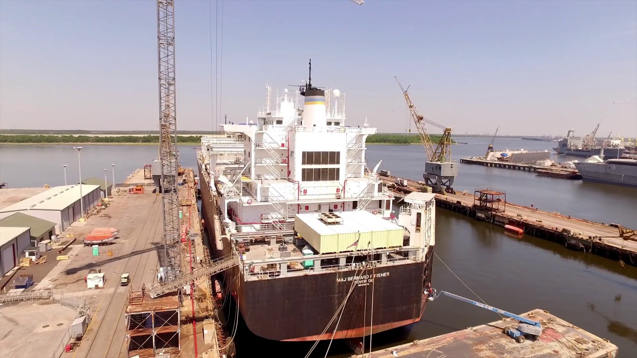 Detyens Shipyards Yard Tour