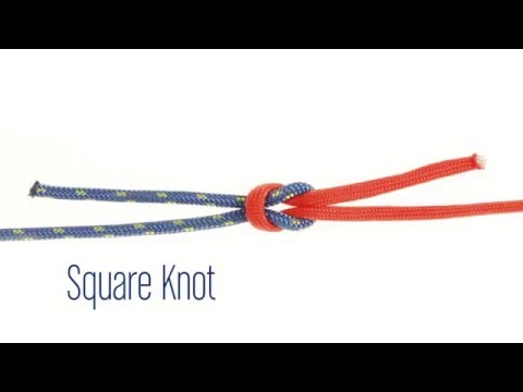 How to Tie a Square Knot