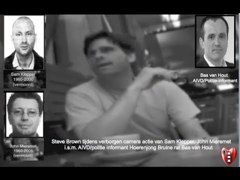 Sam Klepper,John Mieremet en loopjongen Bas van Hout lokken Steve Brown ...