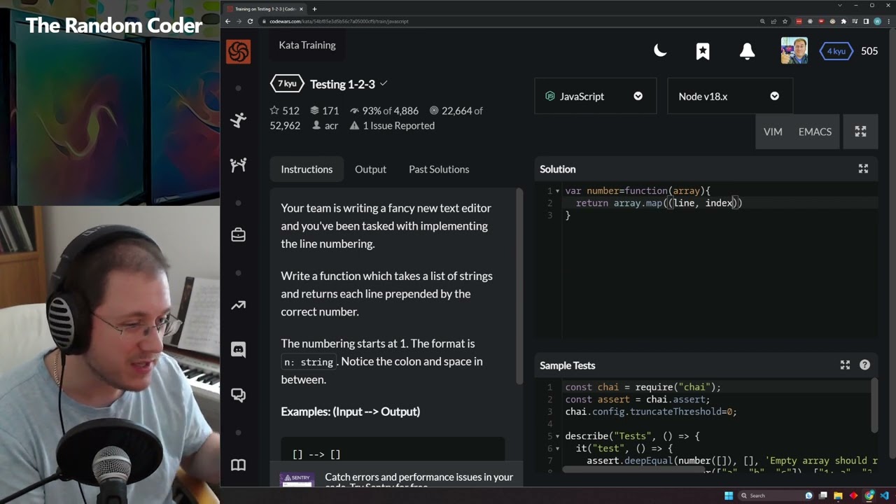 Codewars Testing 1-2-3