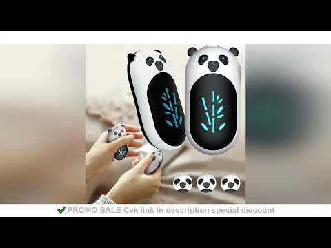 Winter essential 2 in 1 hand warmer, double-sided heating can be put in the pocket portable hand war