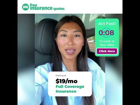 Get Full Coverage for $19/Month – Free Car Insurance Quotes!