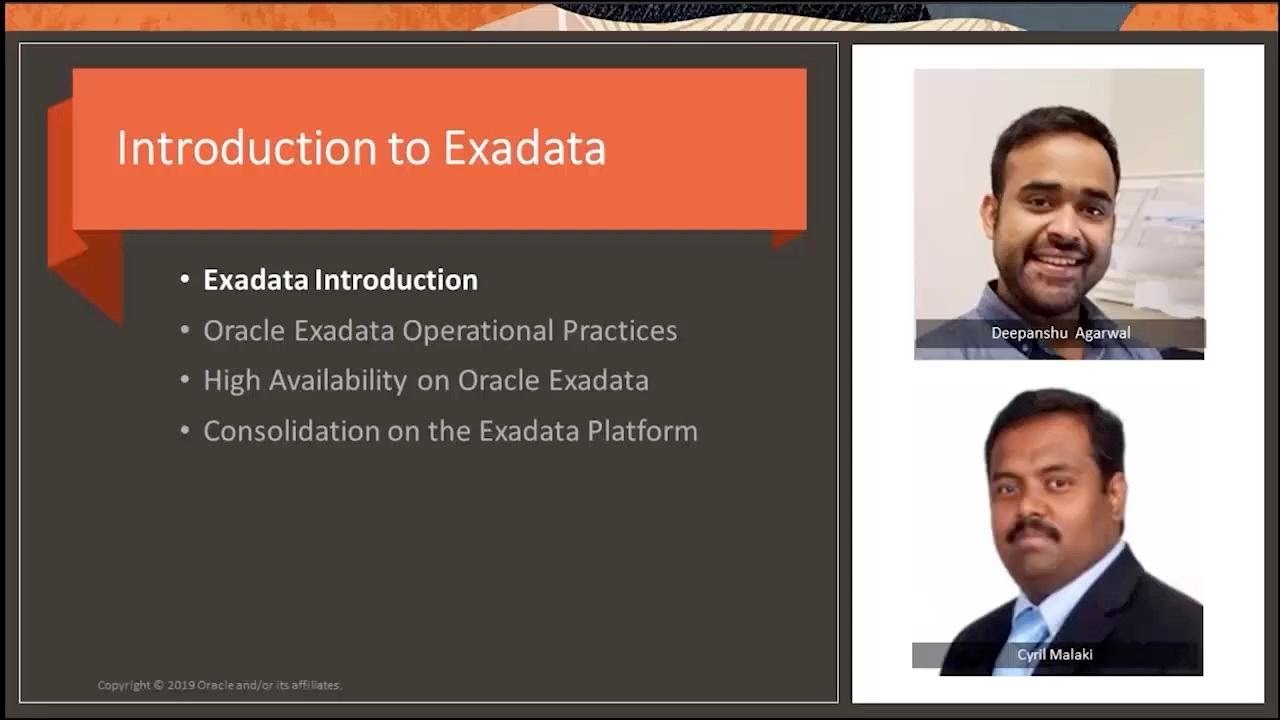 Introduction to Oracle Exadata: Exadata Overview