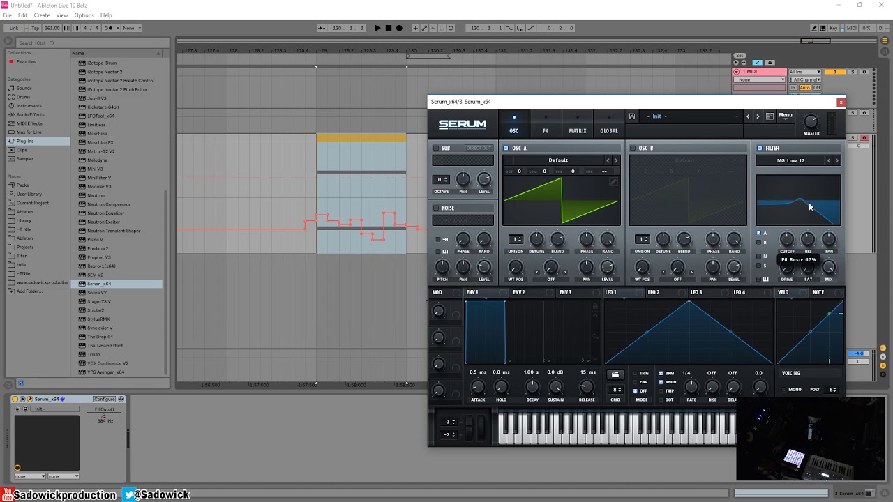 Ableton Live 10 - Automation Mode & Automation Changes