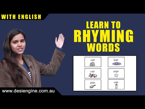 Learn to Rhyming Words with Traditionally | Learn English | Desi Engine India