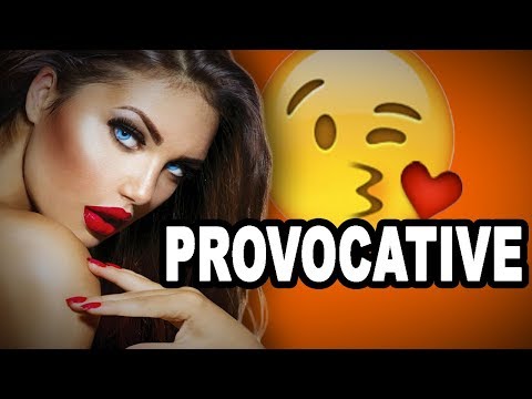 Learn English Words: PROVOCATIVE - Meaning, Vocabulary with Pictures and Examples