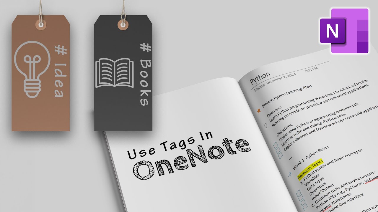 OneNote 2025: Master the Art of Organizing with Tags!