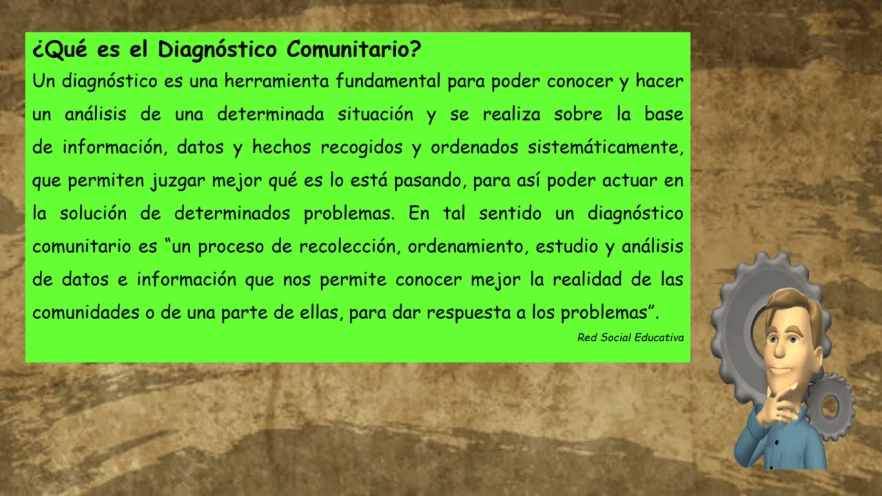 49. El Diagnóstico comunitario