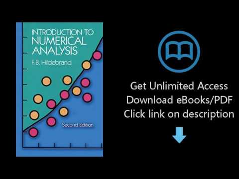 Download Introduction to Numerical Analysis: Second Edition (Dover Books on Mathematics) PDF