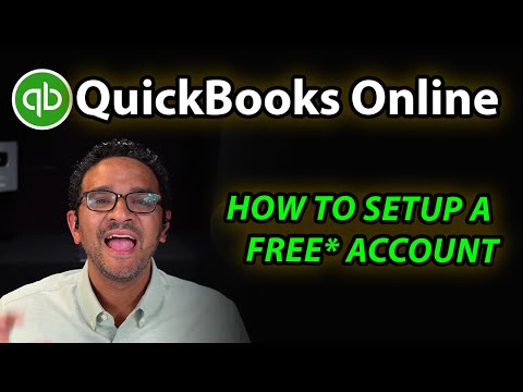 Setup a FREE QuickBooks Online account