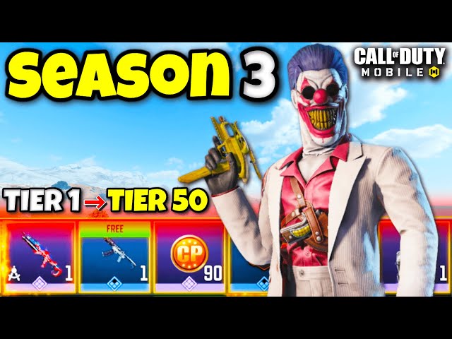 COD Mobile Season 3: All free and premium Battle Pass cosmetics