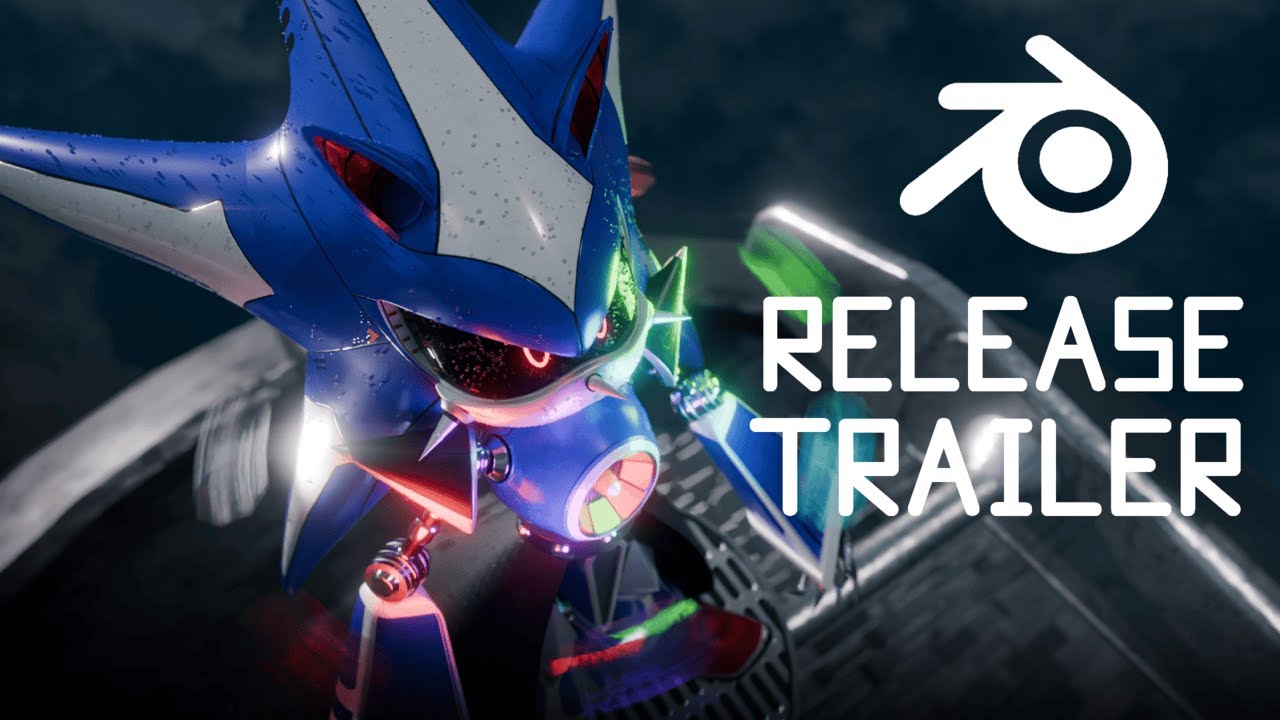 Neo Metal Sonic Blender 4.0+ Rig | Release Trailer