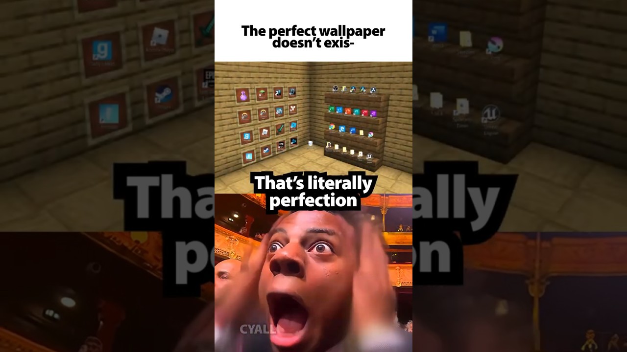 Perfect wallpaper 🤯