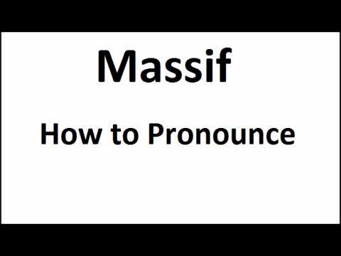 How to pronounce Massif||How to say Massif||Massif Pronunciation||ABDictionary
