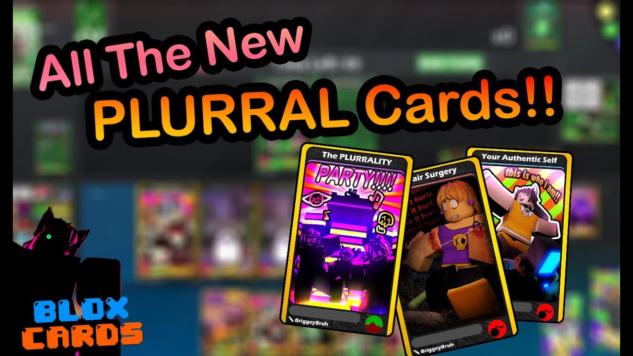 Blox Cards - Everything New about PLURRAL!!