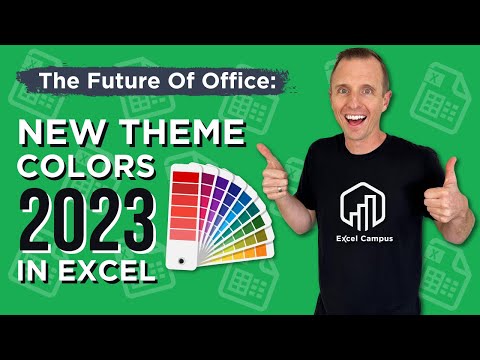 The Future Of Office: New Theme Colors 2023 In Excel