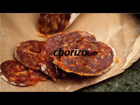 How to say chorizo in Spanish? chorizo