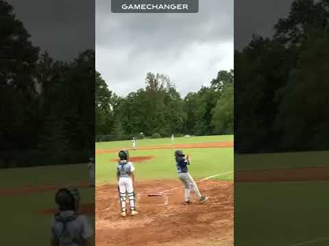 Luke gets a bloop single