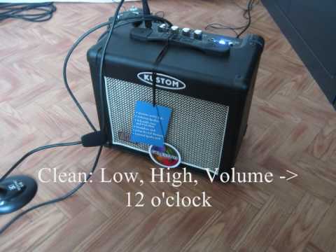 Kustom Tube 12A 12W 12-A Tube Guitar Amplifier | Reverb