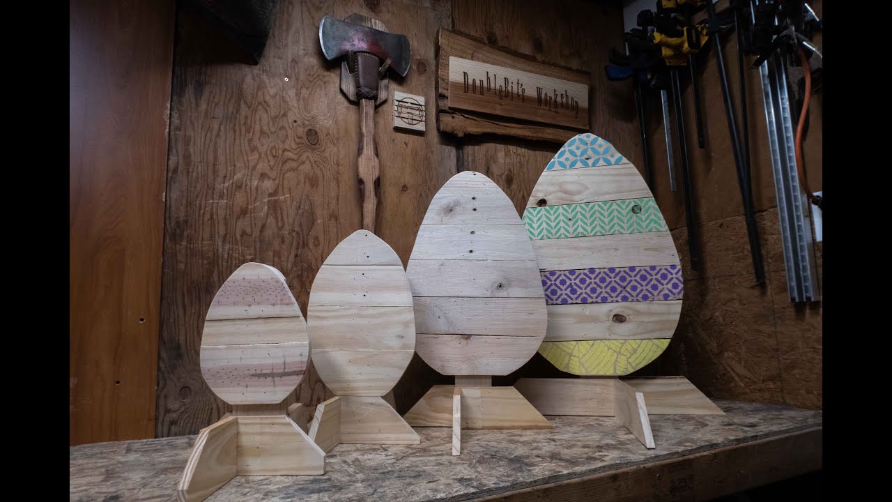 Making Pallet Wood Easter Eggs