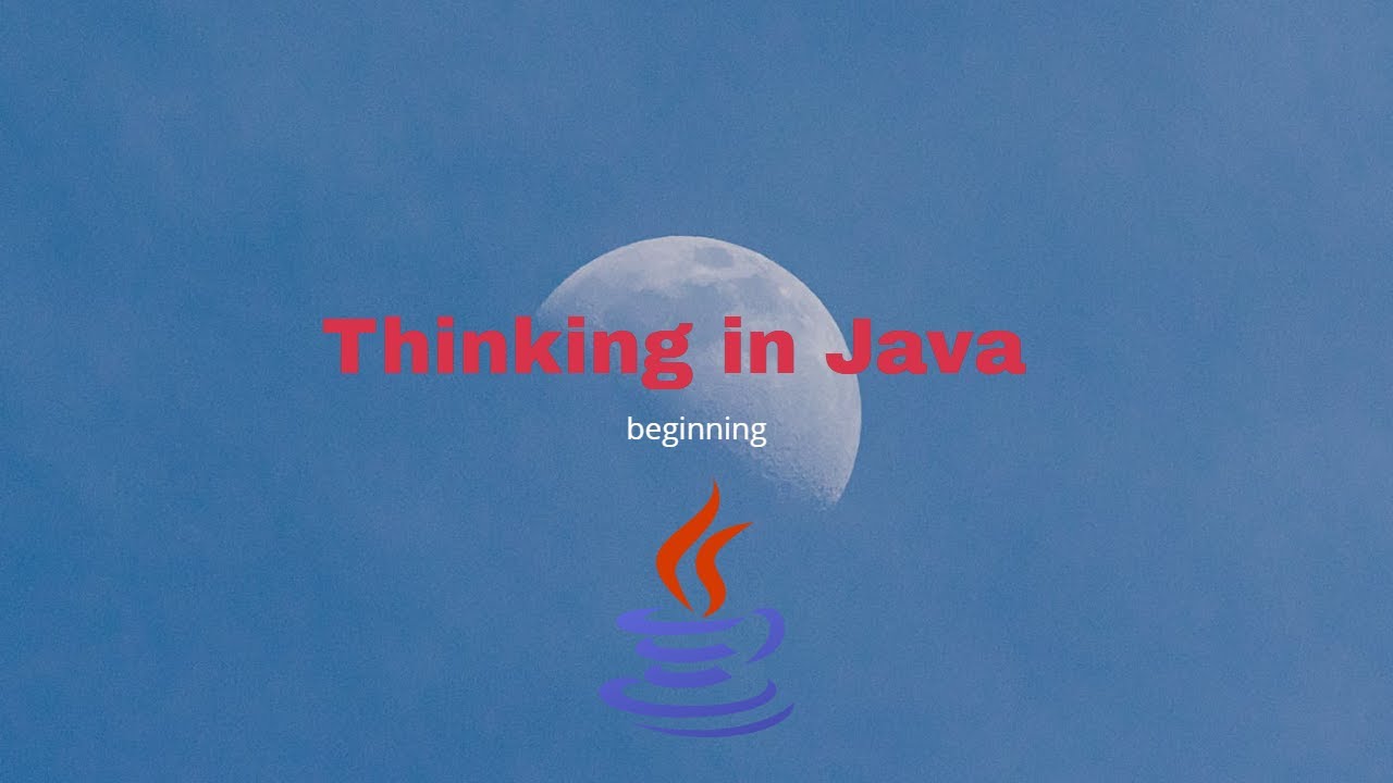 Thinking in Java book