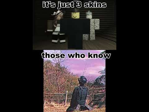 just 3 skins #roblox #sad #forsaken #shorts #mafioso #bye