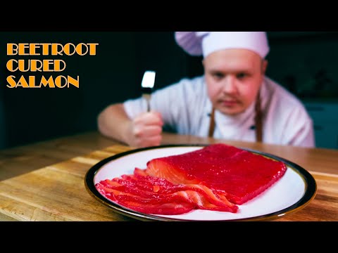A TWIST ON CLASSIC SALMON | BEETROOT CURED DELIGHT
