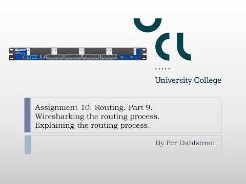 Ass10 Part9 Wiresharking the routing process