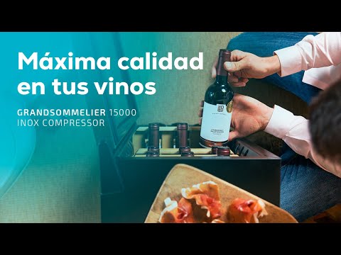 Vinoteca GrandSommelier 15000 Inox Compressor