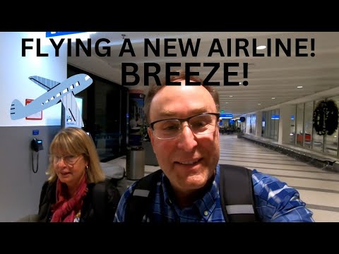 We Flew A NEW Airline, BREEZE! Our Honest BREEZE AIRWAYS REVIEW! The GOOD & The BAD!