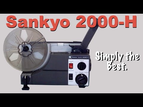 Sankyo dualux 2000 H Silent 8mm Movie Projector