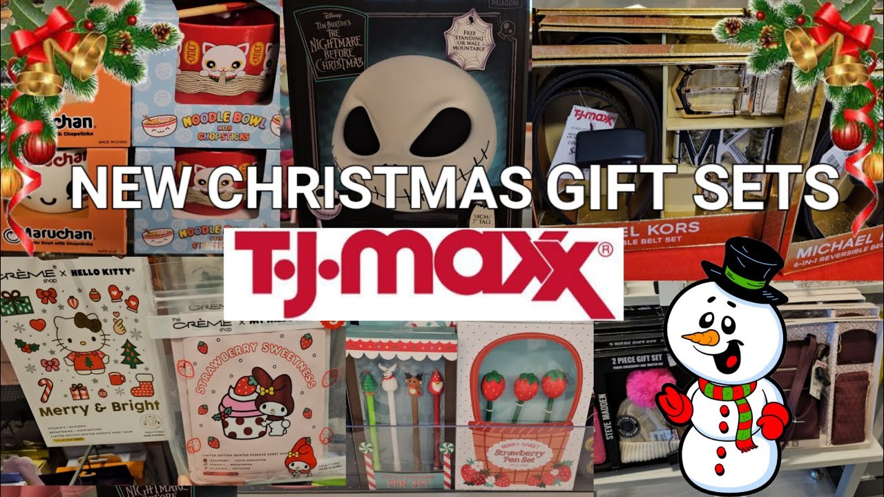 TJ MAXX SHOP WITH ME NEW CHRISTMAS GIFT IDEAS ! GIFT SETS AND MORE!