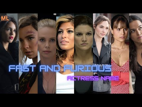 Fast and Furious Actress Cast | Real Names
