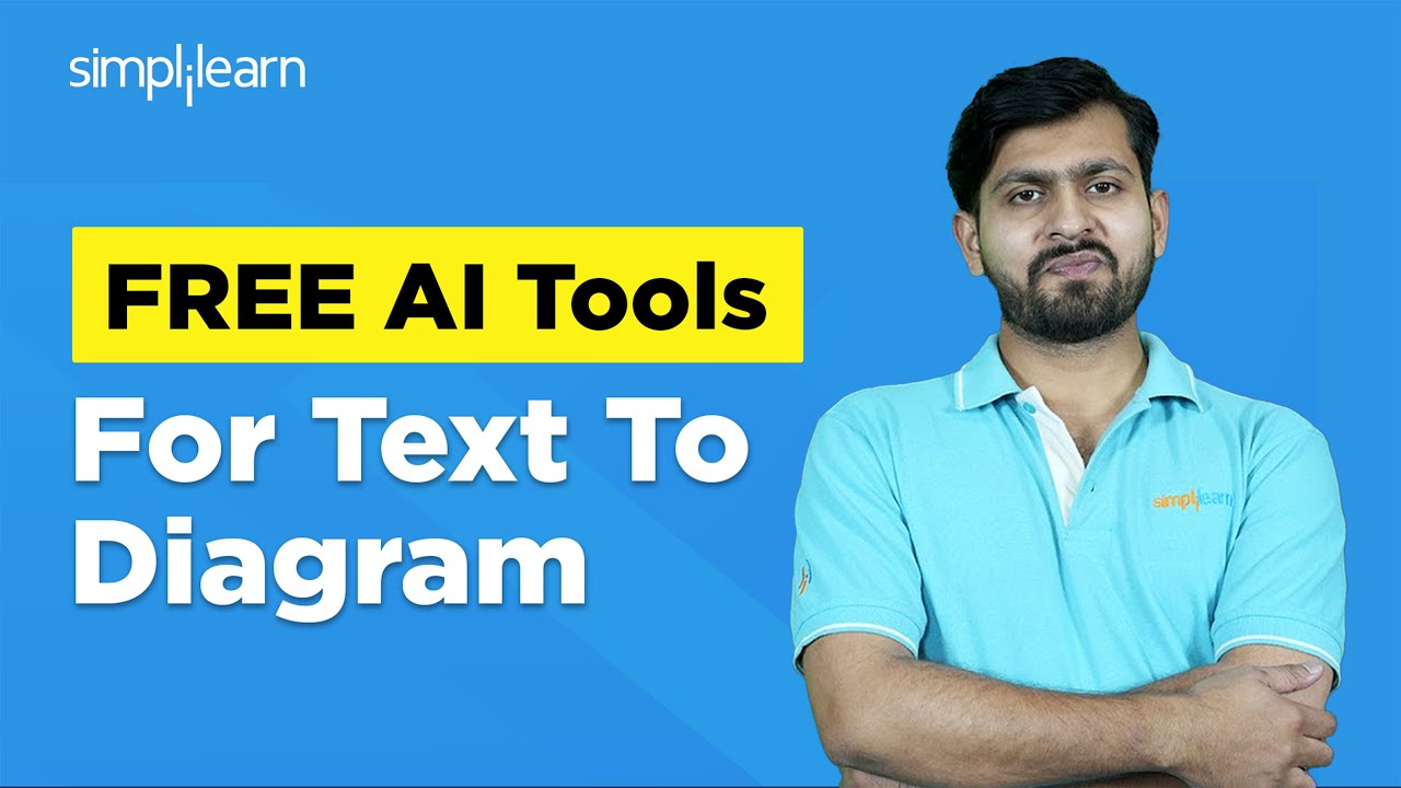 FREE AI Tools For Text To Diagram And Inforgraphics | AI Tools For Text To Diagrams | Simplilearn