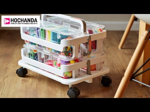 Stackable Solutions with Deflecto on Hochanda! The Home of Crafts, Hobbies and Arts