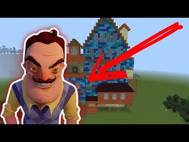 Hello Neighbor Alpha 1 in Minecraft Minecraft Map