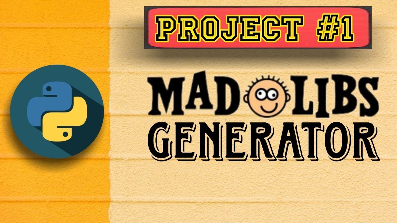 Mad libs generator Python Project 01