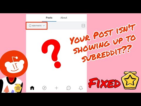 Why your post isn't showing up to subreddit. Here are reasons and tips to fix it. Pause to read cap.