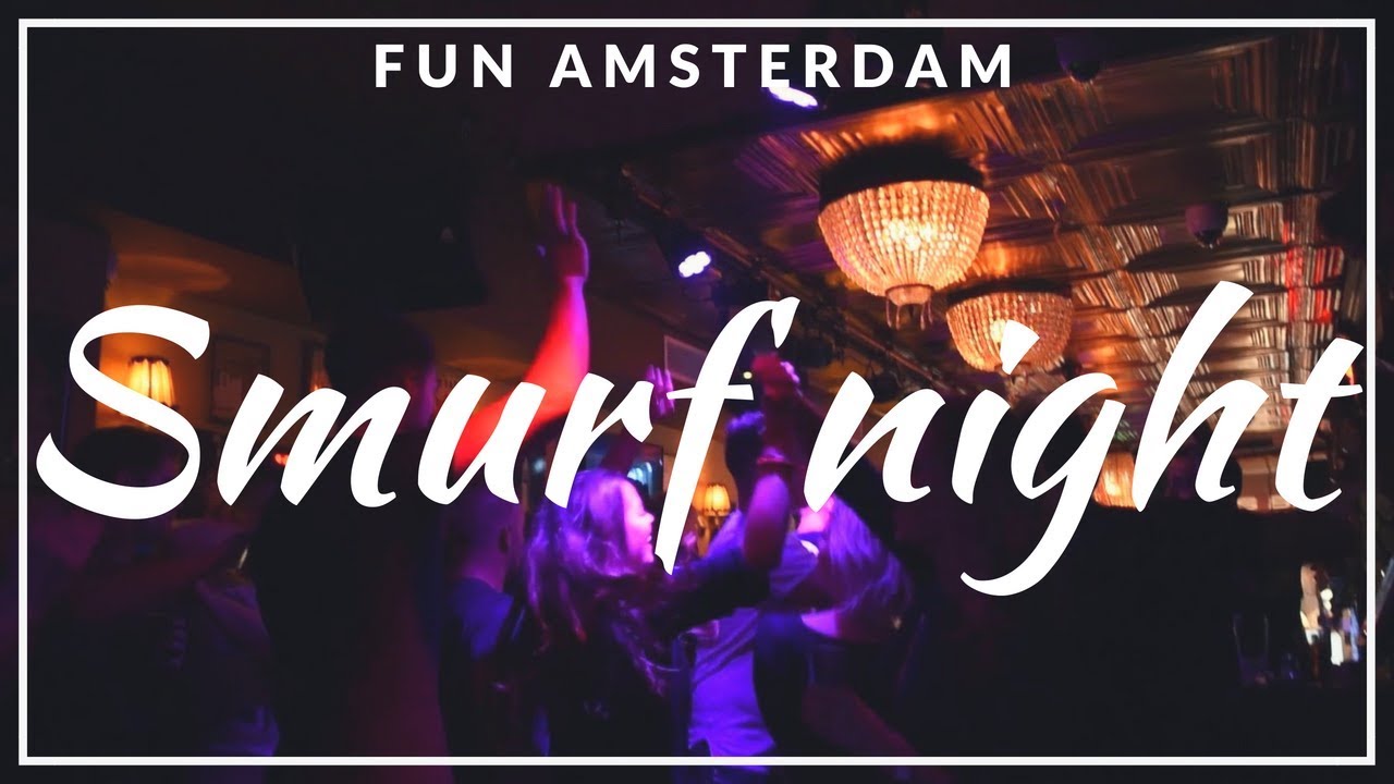 MIGHTY SMURF BAR CRAWL | FUN AMSTERDAM