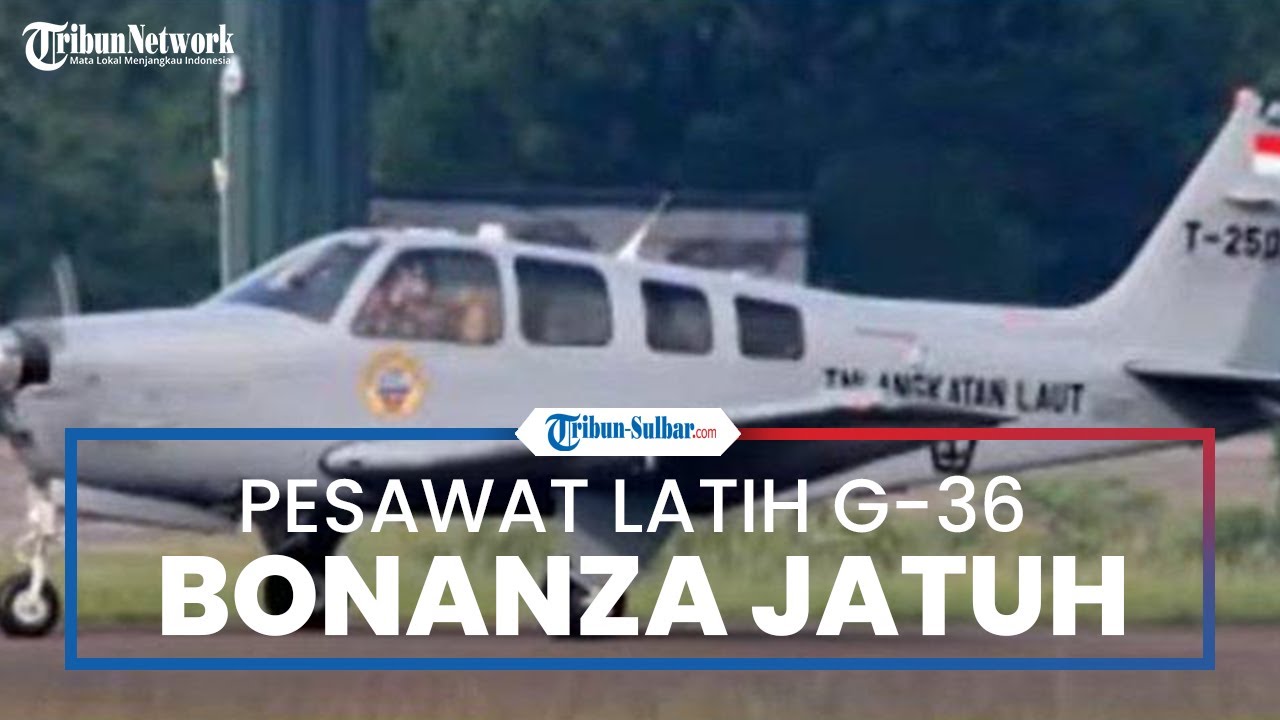 Pesawat Latih G-36 Bonanza T-2503 Jatuh di Selat Madura, TNI AL: Pesawat Ini Masih Sangat Layak ...