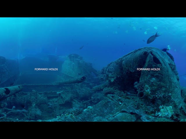 360 Underwater Video Tour S S Thistlegorm Shipwreck