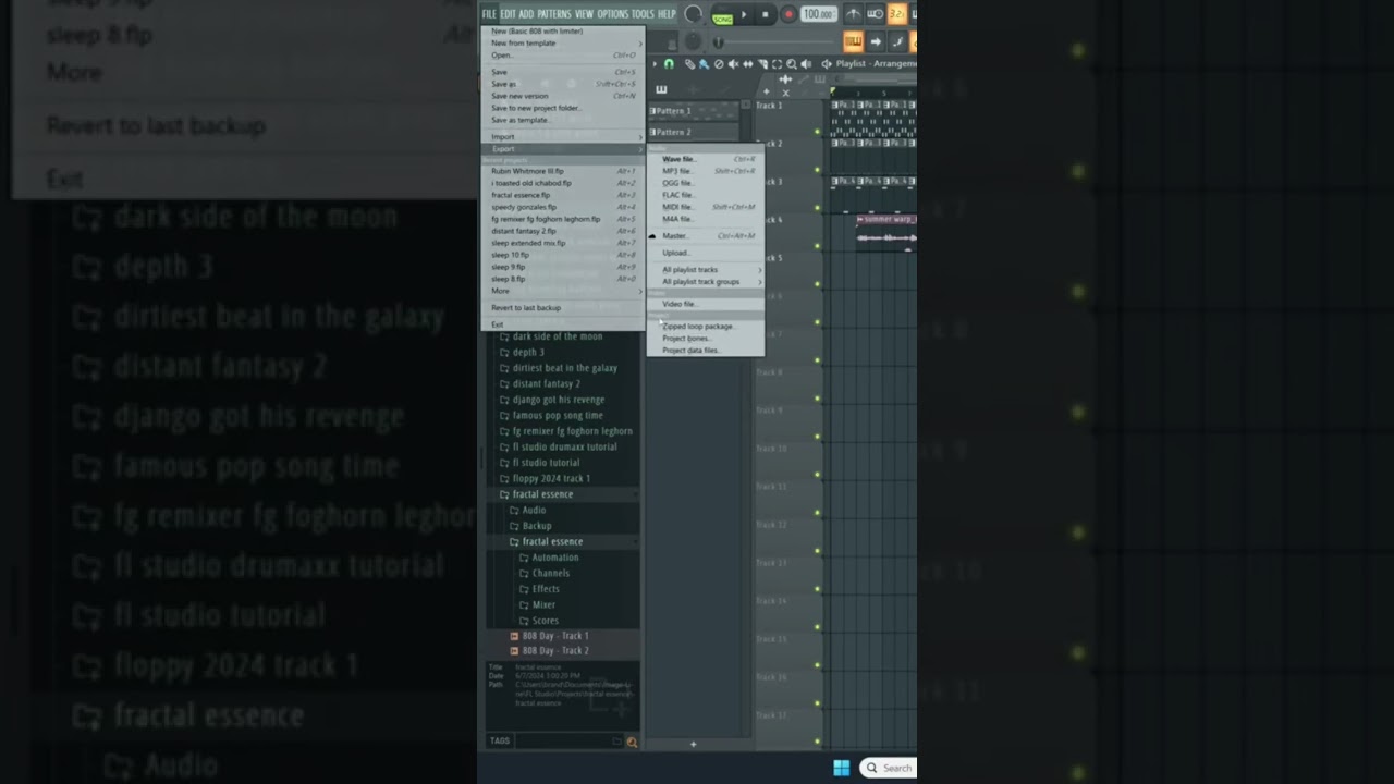 How to transfer FL Studio projects between computers