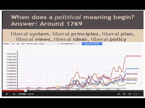 Dan Klein - The emergence of "liberal" as a political term