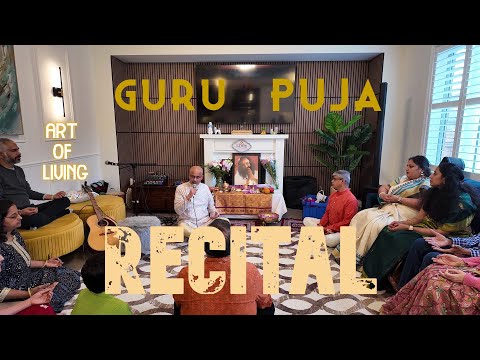 Divine Guru Puja Recital | Sri Sri Ravi Shankar | Art of Living Experience | 4K video