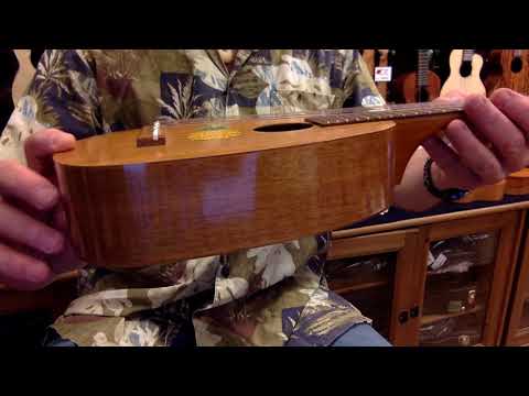 Famous FLS 4PG Koa Pineapple Longneck Soprano Ukulele #2999 | Reverb