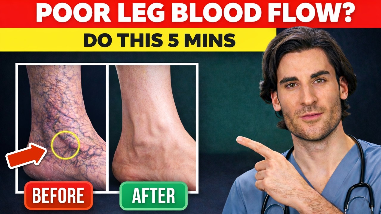 Poor Leg Circulation? 30-Second Test + 3 Fast Fix Exercises