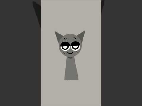 Rare footage of Gray smiling #gray #sprunki #animation #smile #funny #memes