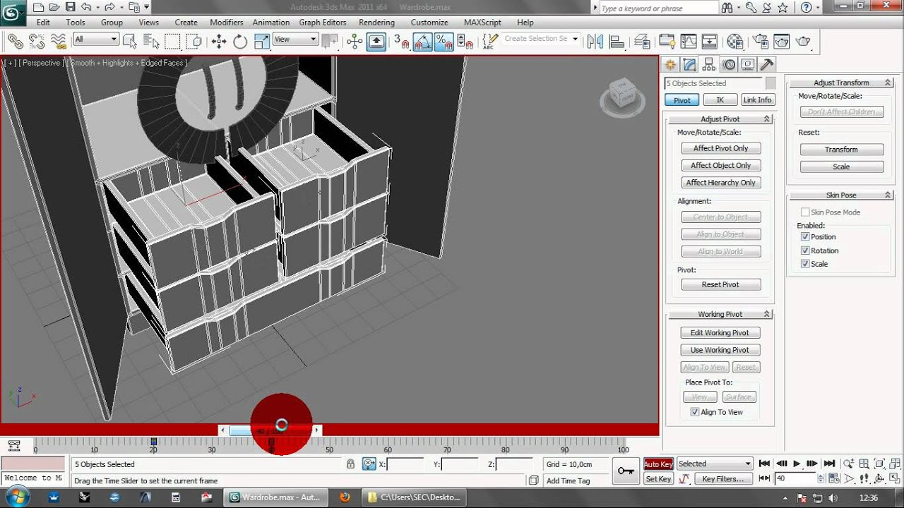 3ds Max AutoKey Animation Tutorial For Beginners